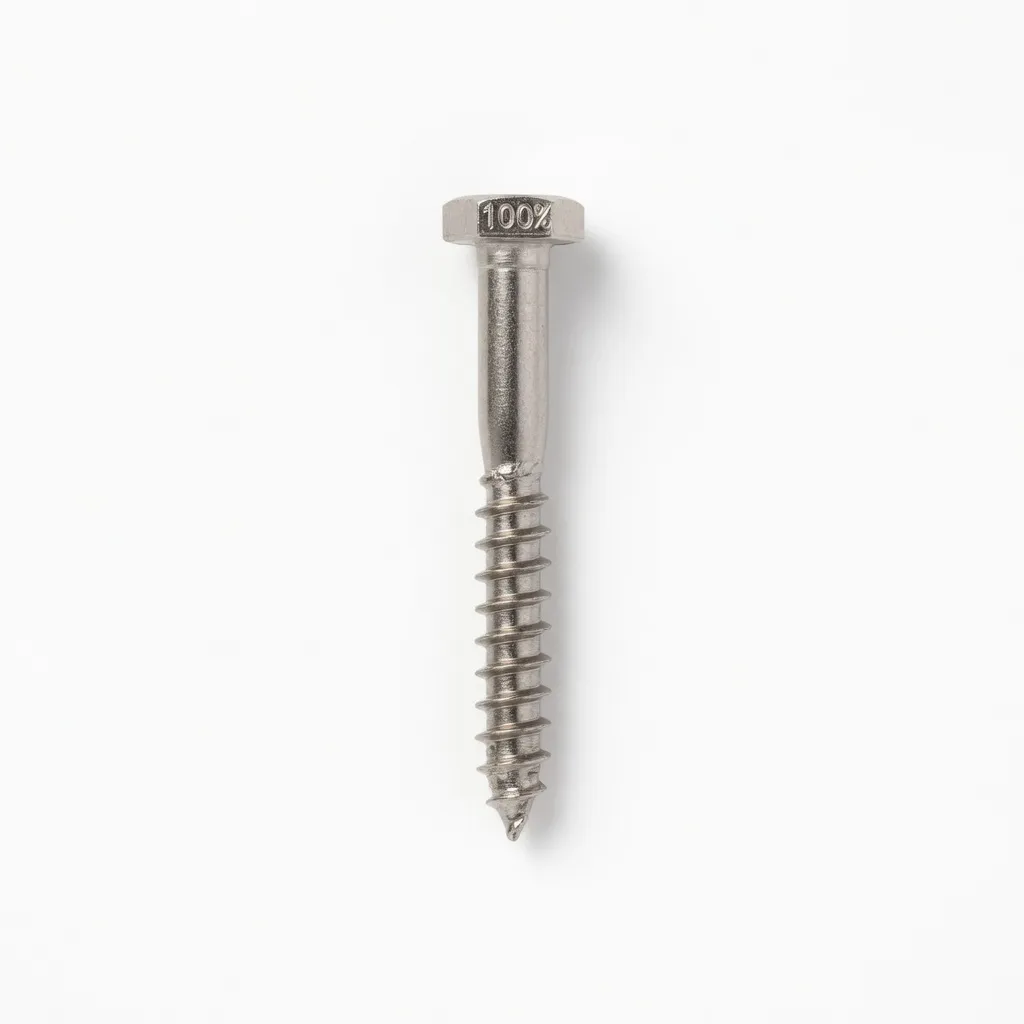 SS Coach Screw No.6 x 50mm | Whetstone